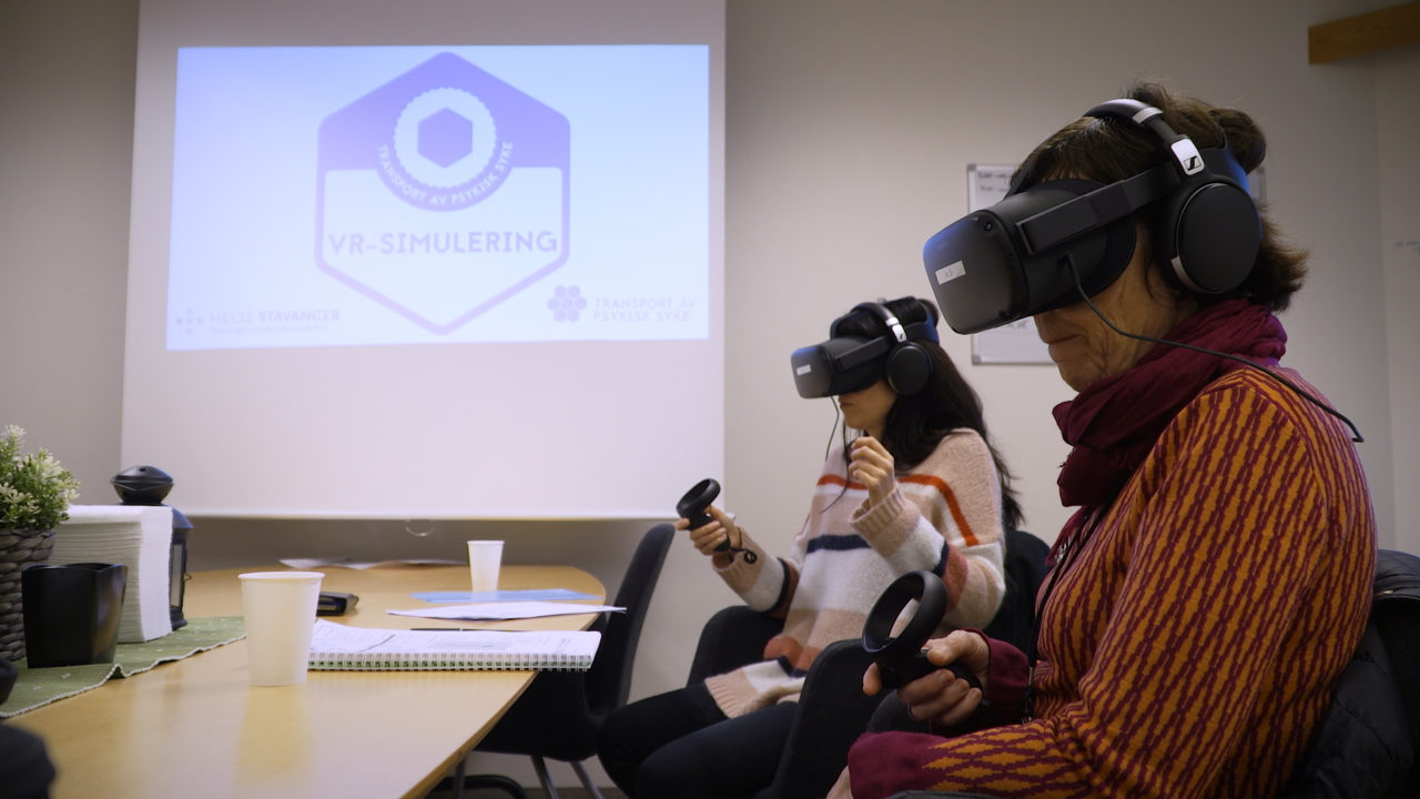 VR simulations in a psychiatric clinic - 360visi